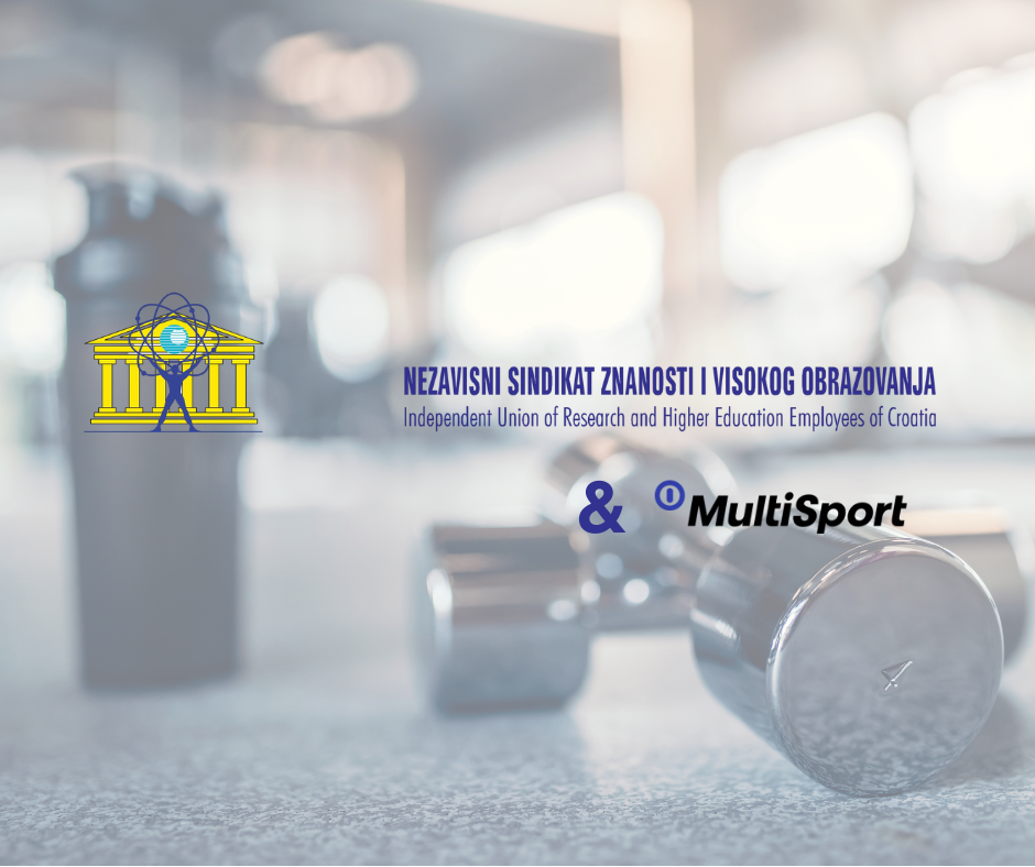 MultiSport kartica za članove Sindikata znanosti – uz subvenciju, a uskoro i nove pogodnosti ...